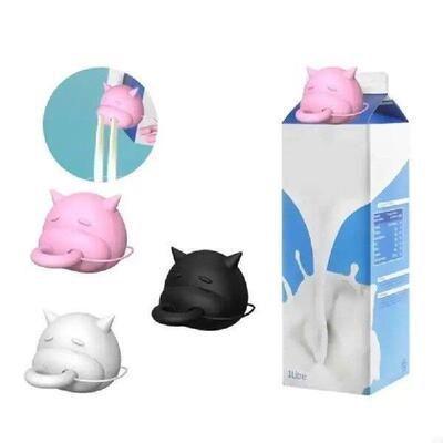 Silicone Cow Head Milk Bottle Pourer Lids for Home and