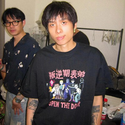 2727WORLD 法老同款 2727厂牌巡演纪念美式复古街头休闲短袖T恤