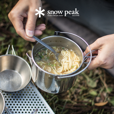 snowpeak雪峰不锈钢茶壶锅