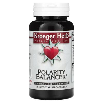 Kroeger Herb Co,Polarity Balancer，100 粒素食胶囊
