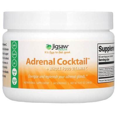 Jigsaw Health,Adrenal Cocktail + 全食维生素 C，8.47 盎司（24