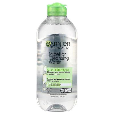 Garnier,SkinActive，胶束清洁水，多合一，13.5 盎司（400 毫升