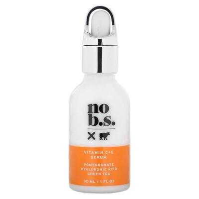No B.S. Life,维生素 C + E 精华，1 液量盎司（30 毫升）