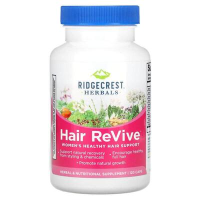 RidgeCrest Herbals,Hair ReVive，120 粒胶囊