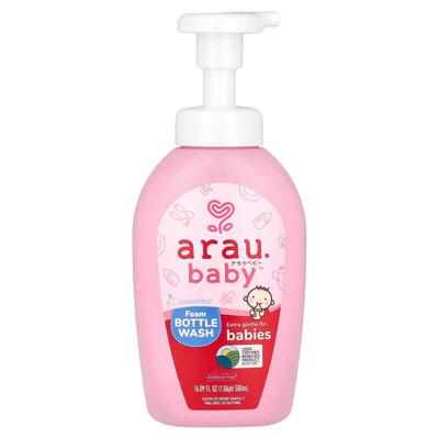 arau.baby,泡沫清洗液，无香型，16.09 液量盎司（500 毫升）
