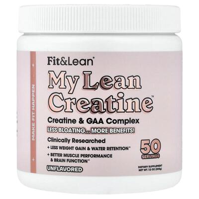 Fit & Lean,My Lean Creatine™, Creatine & GAA Complex, Unflav