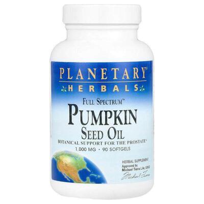 Planetary Herbals,多面™ 南瓜籽油，90 粒软胶囊（每粒软胶囊 50
