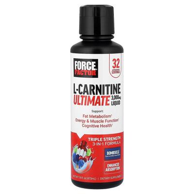 Force Factor,L-Carnitine Ultimate Liquid