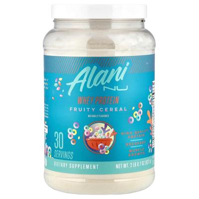 Alani Nu,乳清蛋白，水果谷物味，2 磅 0.7 盎司（927 克）
