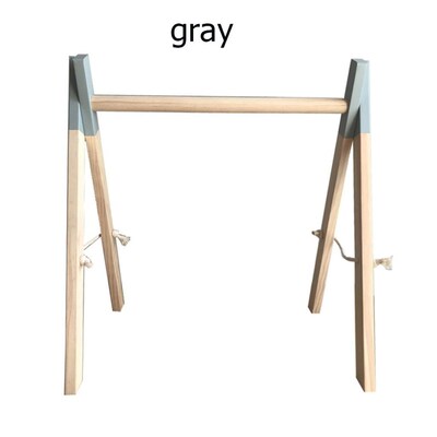 Nordic Baby Gym Play Nursery Sensory Ring-pull Toy Wooden Fr