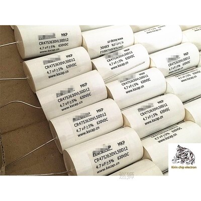 10PCS/LOT New MKP 475J 630V 4.7UF Fever Axial Divider Infini