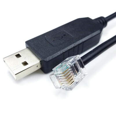 USB RS232 to rj11 for Keyence PLC HMI PC Link Console Confi