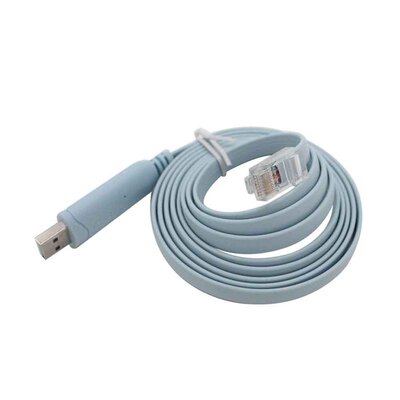 1.8m Console Cable USB To RJ45 Switch Router Converter Compu