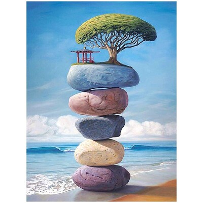 Diamond Painting Full Circle Diamond Kit Rhinestone Picture