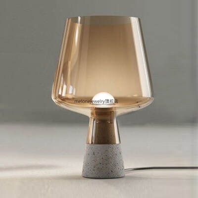 American creative glass table lamp Nordic cet indoor lightin