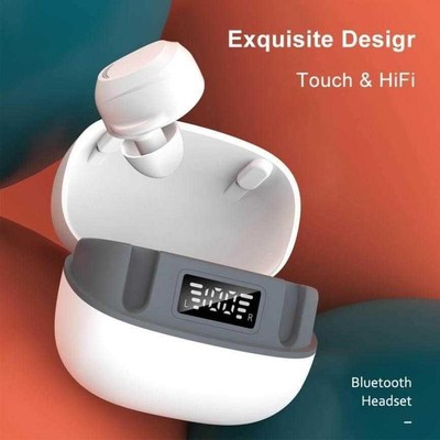 Bluetooth Headphone with Mic Wireless Sports Earphone Waterp