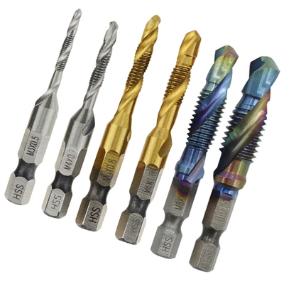 1PCS M3 M4 M5 M6 M8 M10 Screw Tap Drill Bits HSS Taps Counte