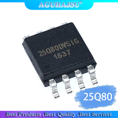 10pcs/lot 25Q80 W25X80 W25Q80BVSIG SPI FLASH 8MBit 1MB flash