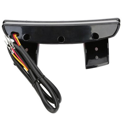 Curved Design  Tail Light Motorcycle Rear  Edge