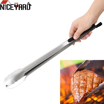 NICEYARD Grill-Tools Salad Bbq-Tongs Barbecue Food-Clip Stai