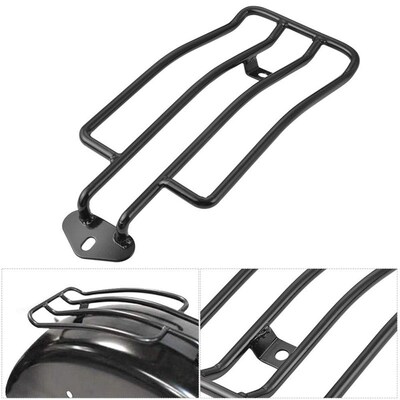 Motorcycle Luggage Rack Backrest Support Shelf Fits Rear Sol