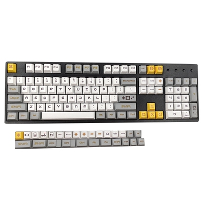 131 Key Height PBT Keycap Sublimation Game Console Theme 61/