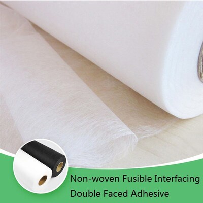 Easy Inter facing Nonwoven Adhesive Double 8M FusibleI Faced
