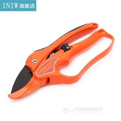 1pc Garden Tool Pruning Shear Scissors Fruit Ratchet Secateu