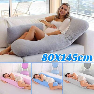 145x80cm Pregnancy Pillow Side Sleeper Pregnant Bedding Full