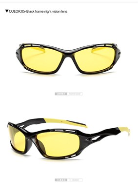 WarBLade 2018 New Yellow Lense Night Vision Driving Glasses