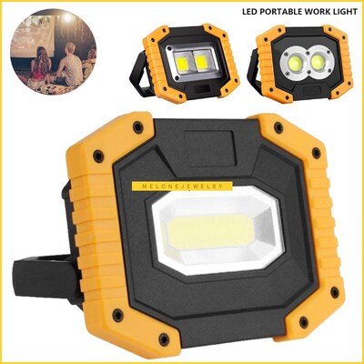 Power COB Work Lamp SB LED Portable Lantern Rechargable Wate