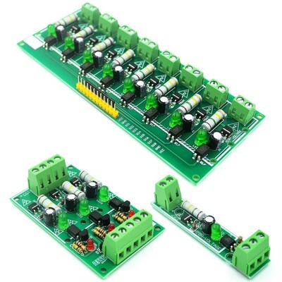 1 3 8 Bit AC 220V Optocoupler Isolation Module Voltage Detec