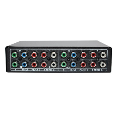RGB Component Switch Selector 5 RCA 3-Way YPBPR Cable Compon