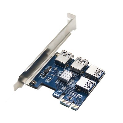 PCI-E to PCIe Adapter PCI-Express 1x to 16x Slot Riser Card