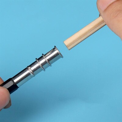 7PCS Metal Pencil Extender Sturdy Pencil Holder Lengthener