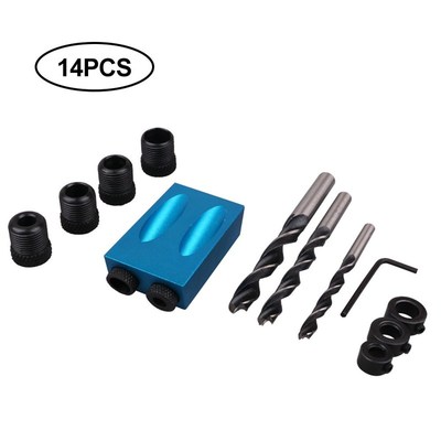 Inclined Hole Locator Hand Tools 15°M6-M8-M10 Woodworkin