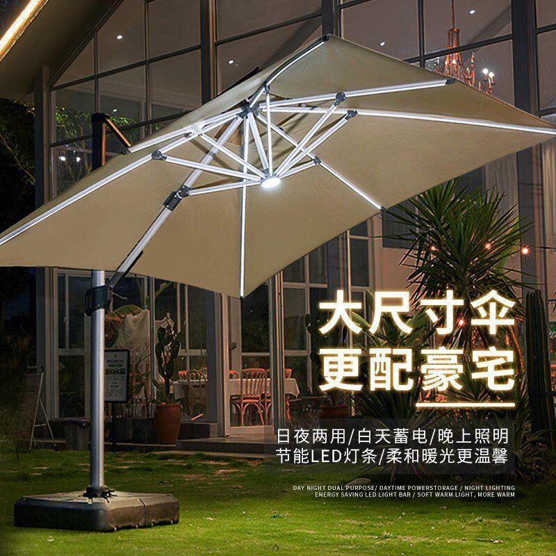 户外遮阳伞摆摊太阳伞商用沙滩伞阳台户外伞罗马伞庭院伞防紫外线