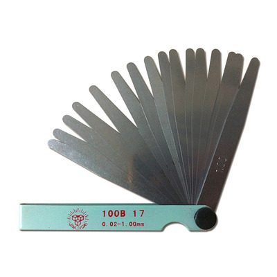 Metric Measurement 0.02 to 1mm 17 Blade Thickness Gap Metric