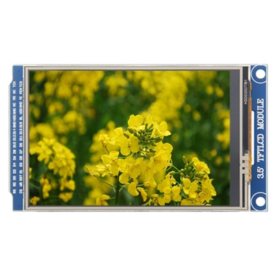 3.5 Inch TFT LCD Module, Resistive Touch-Screen, Compatible
