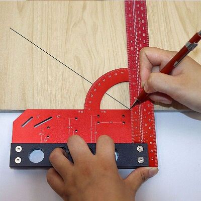 Aluminum Alloy Carpentry Scribing Mark Line Gauge