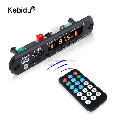 Bluetooth 5.0 Receiver Car Kit MP3 Player Decoder Board Colo