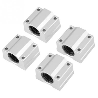 4pcs SCS12UU Linear Motion Ball Bearing Slide Block 36 x 42