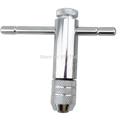 Reversible T Bar Handle Ratchet Tap Wrench M3-M8 Forward Rev
