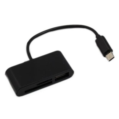 USB Connection Kit HUB SD Micro SD Card Reader Adapter For O