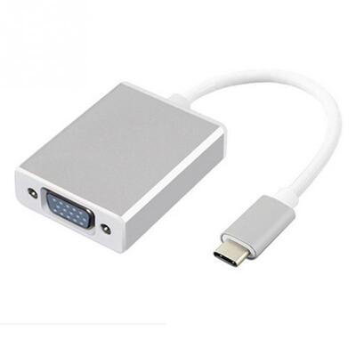 45mm*40mm*15mm  compatibility  USB3.1 Type-c to VGA HD cable