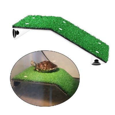 K5DC Turtle Basking Floating Platform with Turf Climbing