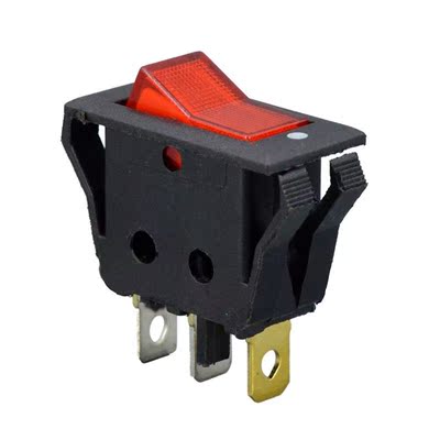 12pcs 15A 2 Position ON/OFF KCD3 Boat Rocker Switch with Red