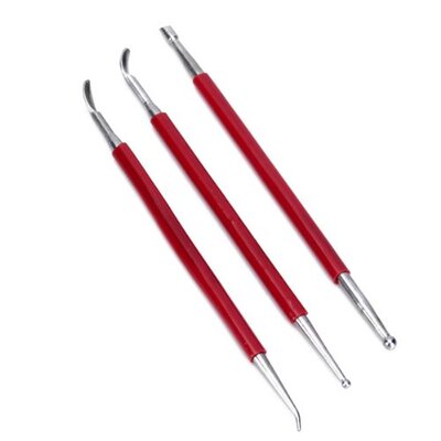 3 pieces wax sculptors clay sculpting Tool making pottery