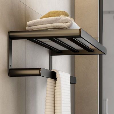 50CM Bathroom Towel Rack Punch Free Towel Holder Shower