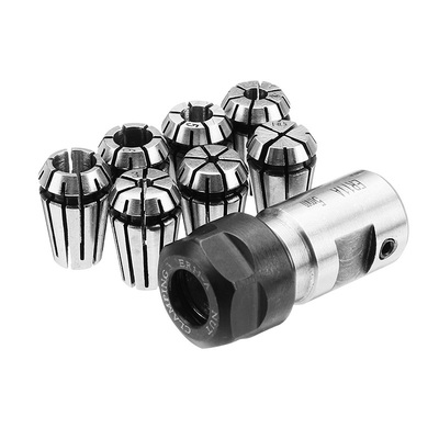 7pcs ER11 1-7mm Spring Collets With ER11A 5mm Motor Shaft Ho